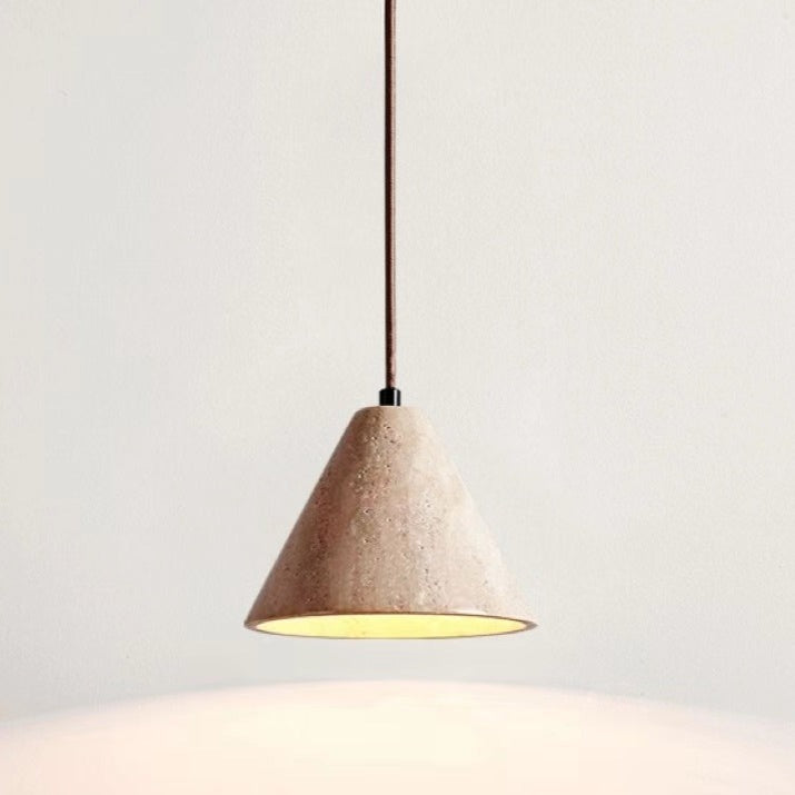 Giza - Travertine Pendant Light – Highlights & Co.